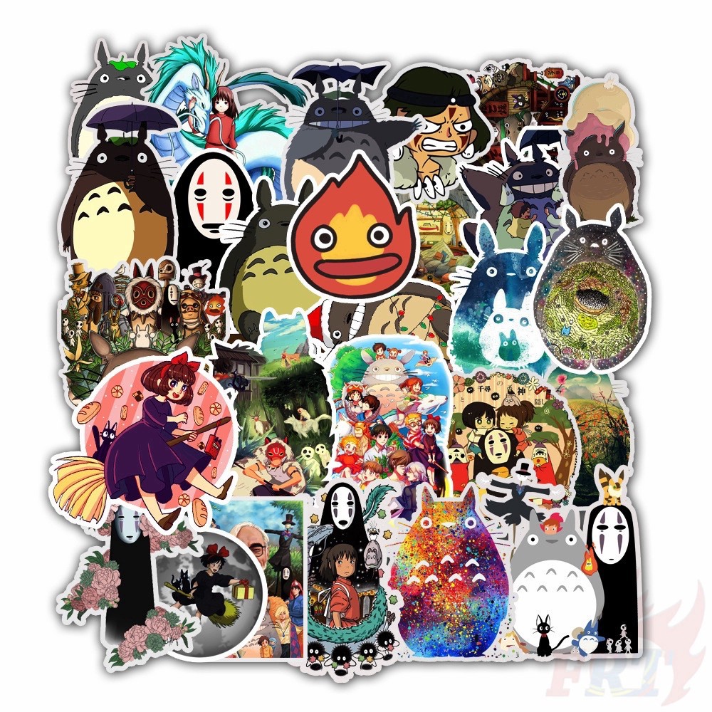 [STICKER 1K] SET 50 STICKER TOTORO SIÊU CHẤT DÁN TRANG TRÍ ĐT LAPTOP ...
