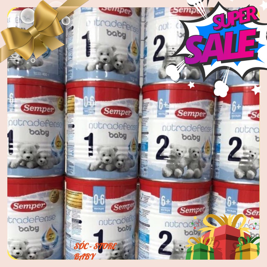 ️[Date 2025]Sữa SEMPER 400gr Nga đủ số 1, số 2 - Hàng Air | Shopee Việt Nam