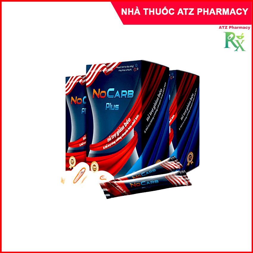 Thạch giảm cân No Carb Plus hộp 16 gói - Tăng cường chuyển hóa chất béo ...