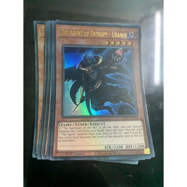 bài yugioh: the agent of entropy-uranus | Shopee Việt Nam