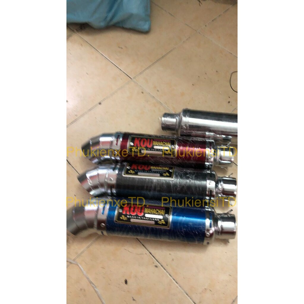 Lon pô KOU MAHACHAI kèm lò xo và pas lắp các dòng xe máy | Shopee Việt Nam