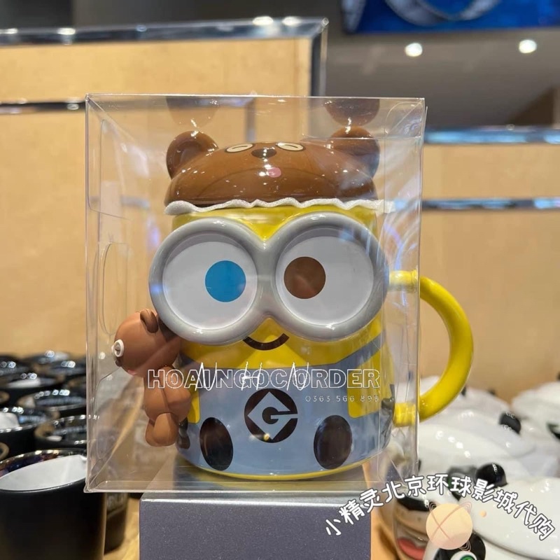 Cốc gốm sứ Minions Bob Tim tai gấu nâu có thể tháo rời Beijing ...