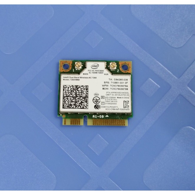 card wifi hp Elitebook 820 725 720 G1 Intel AC, card mạng không dây tốc ...