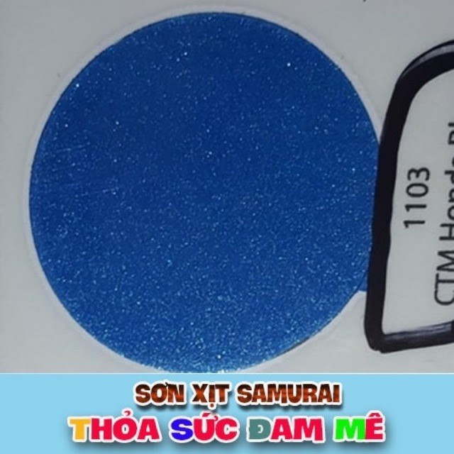 1103-sơn xịt samurai màu xanh honda ctm | Shopee Việt Nam