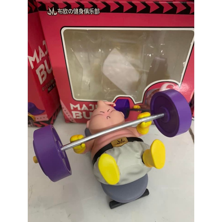 Mô hình Ma Bư tập thể thao - Dragon Ball Fitness Series Yoga | Shopee ...