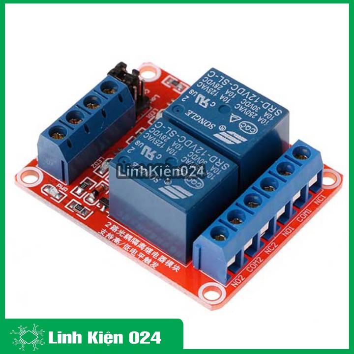 MODULE Relay 2 Kênh 12VDC H/L | Shopee Việt Nam