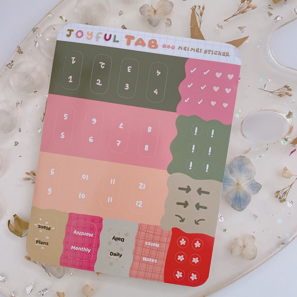 Joyful Tab - Sticker chống nước - Meimei Sticker | Shopee Việt Nam