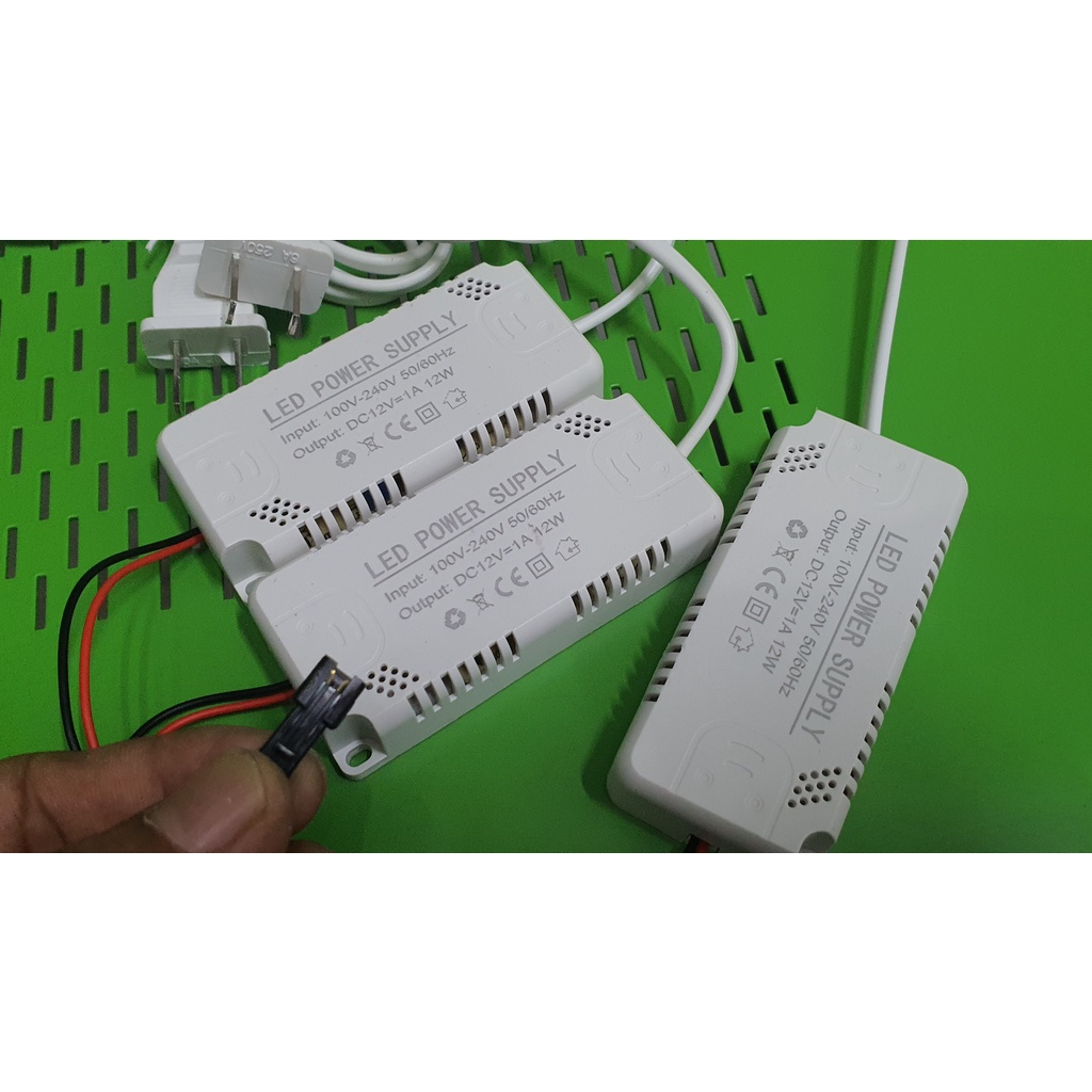 [ SẢN PHẨM MỚI] Nguồn 220VAC/12VDC 12W - 1A nhỏ gọn chuyên dụng cho LED trang trí | Shopee Việt Nam