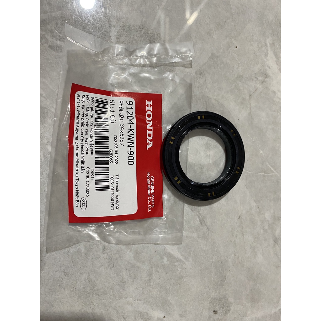 Phớt dầu 34x52x7 -phớt láp to HONDA AIR BLADE 125, PCX125, SH ...