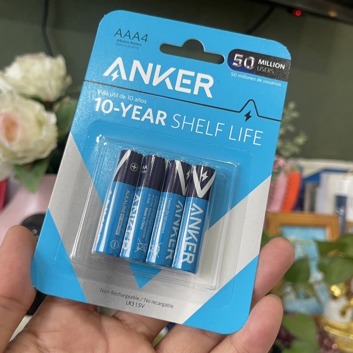 Pin AAA (3A - Pin đũa) ANKER AlkaLine siêu bền (KHÔNG PHẢI PIN SẠC ...