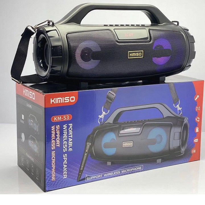 Loa Bluetooth Kèm MIC KIMISO KM-S3 | Shopee Việt Nam