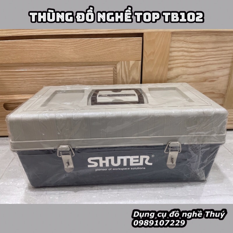 Thùng Đồ Nghề Nhựa TOP (SHUTER) Mã TB-102 - Hàng Chính Hãng | Shopee Việt Nam