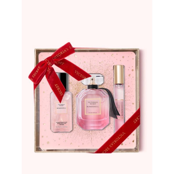Victoria's Secret Bombshell Luxe Fine Fragrance Gift Set (có tách set ...