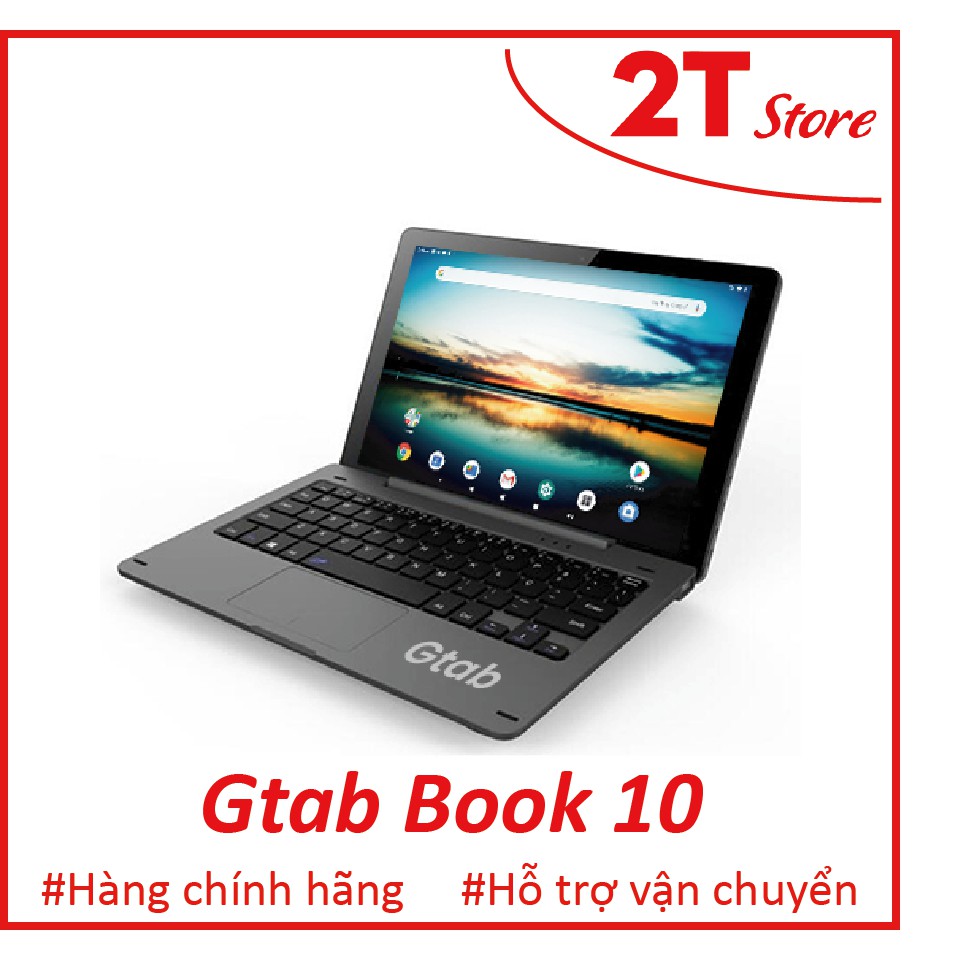 ? Máy tính bảng Gtab Book 10 đi kèm bàn phím, Android 9 (Wifi) | Shopee ...