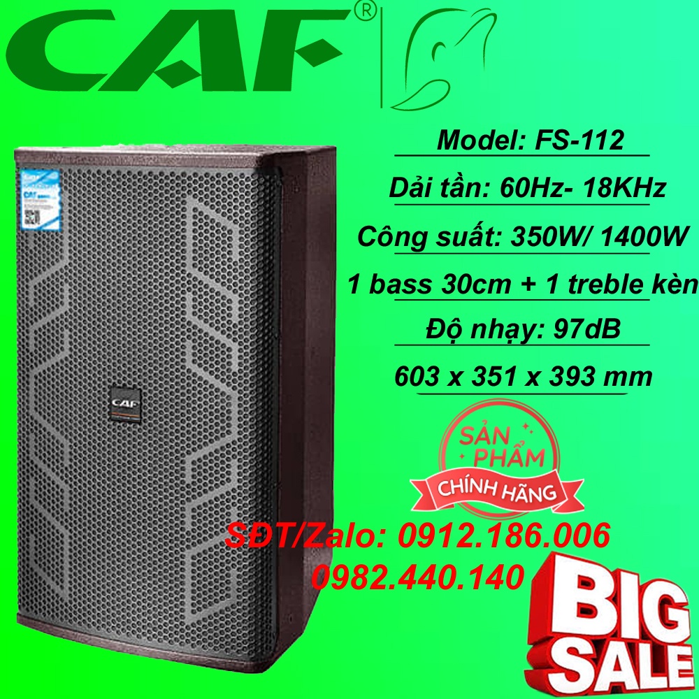 Loa đứng karaoke CAF FS-112 (đôi) | Shopee Việt Nam