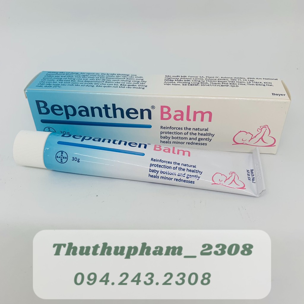 BEPANTHEN Balm - Kem bôi hăm dành cho trẻ sơ sinh (tuýp 30g) | Shopee ...