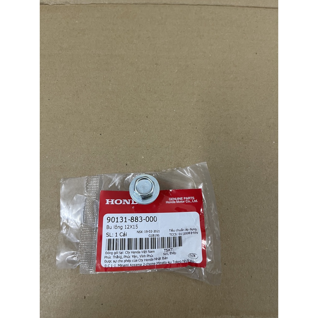ốc nhớt nhôm xả dầu xe ga hàng chính hãng 90131883000 90407259000 ...
