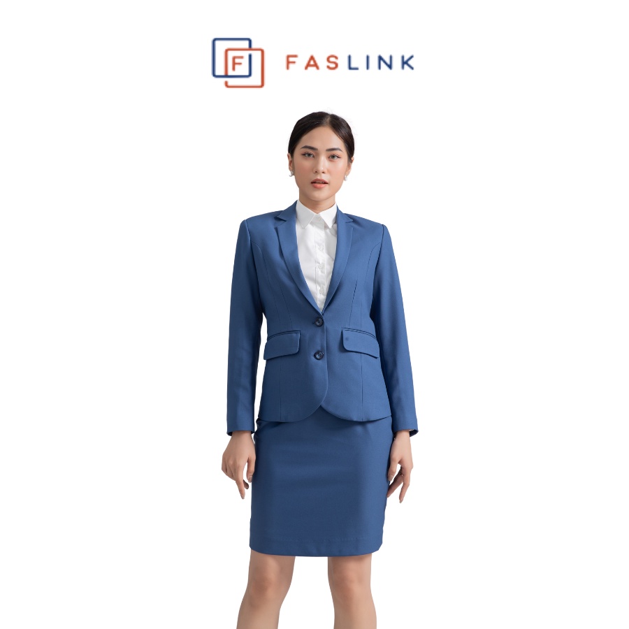 Áo Vest nữ công sở 2 nút dòng basic - Faslink | Shopee Việt Nam