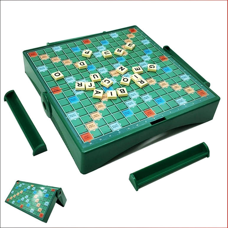 Trò chơi đánh vần có thể gập lại Scrabble Phiên bản du lịch Trò chơi ...