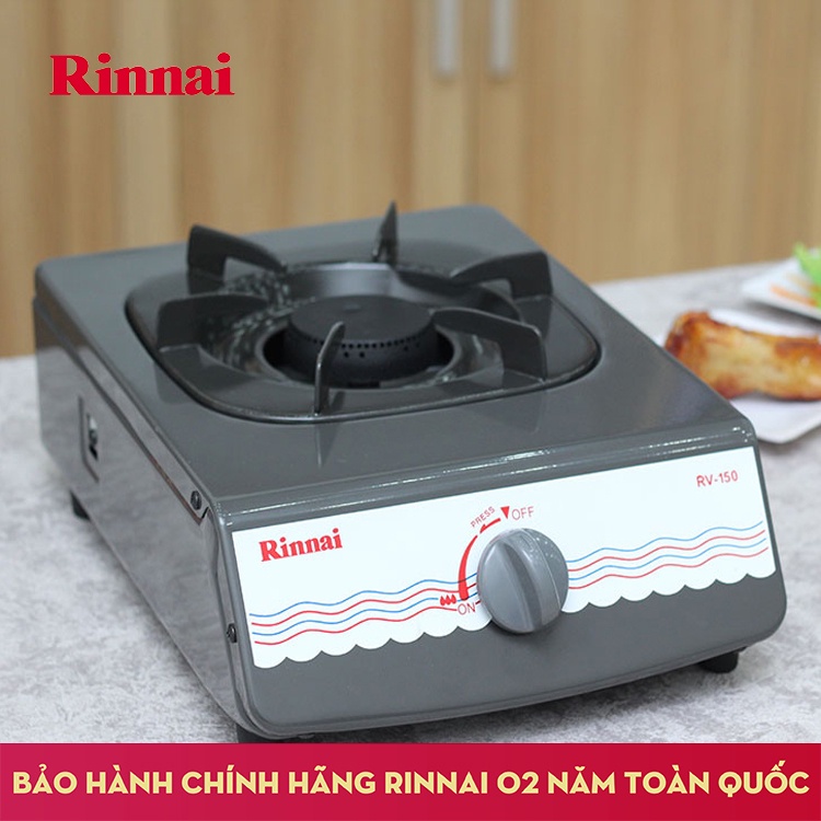 Bếp gas đơn Rinnai RV-150 Mặt men Chính Hãng | Shopee Việt Nam