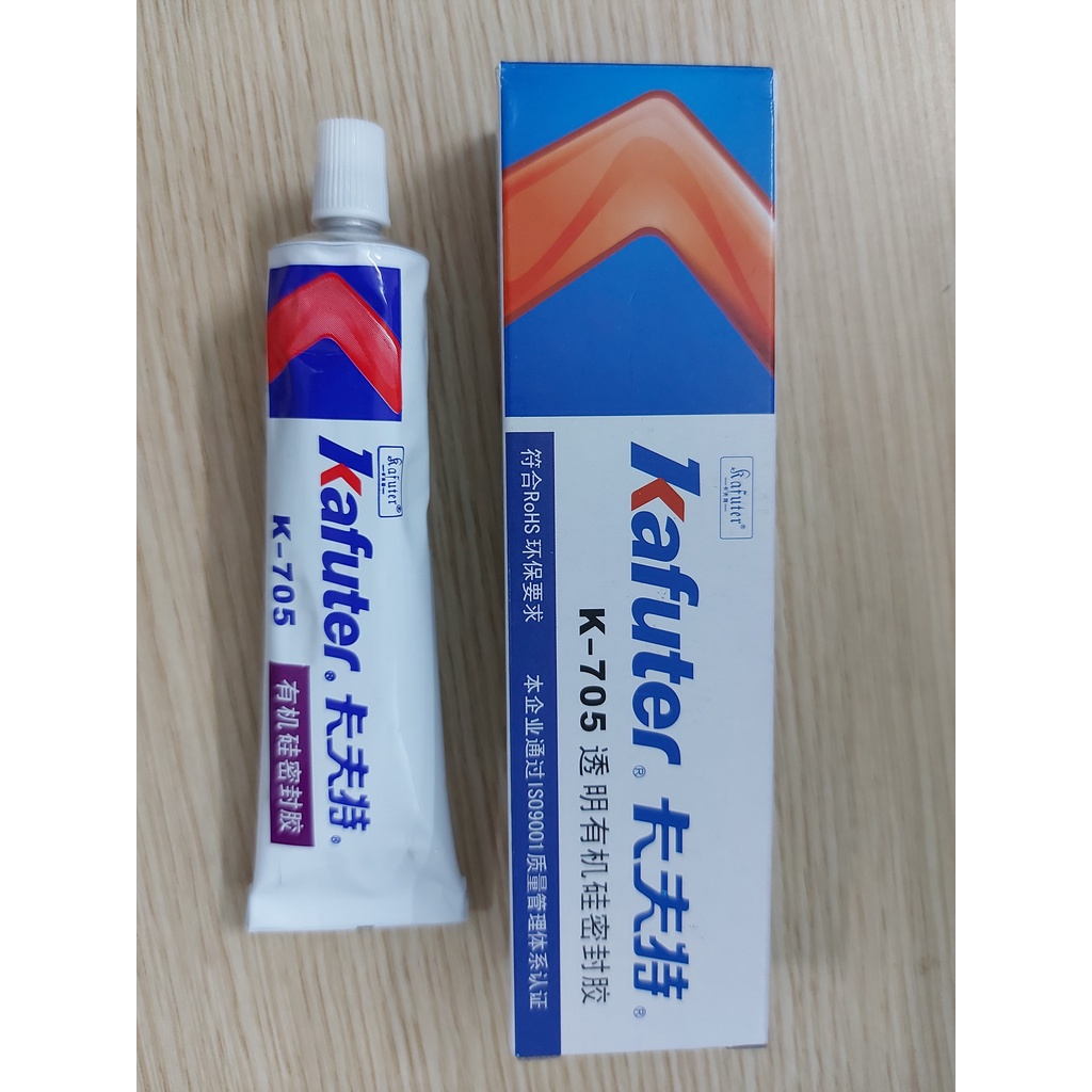 Keo silicone Kafuter K-705 45g chống ẩm bo mạch (màu trong suốt) | Shopee Việt Nam