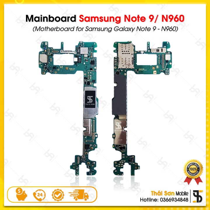 Main Samsung Note 9 / N960 Zin Bóc Máy - Bo Mạch Chủ Motherboard Điện Thoại Samsung Galaxy Full ...