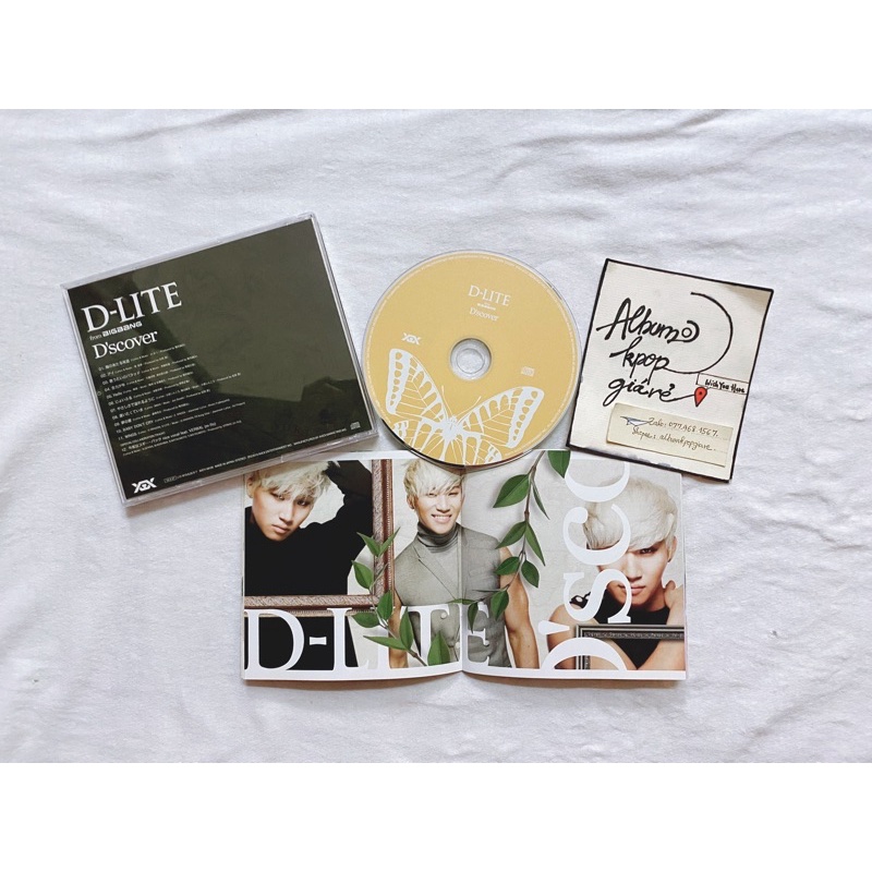 Bigbang album Nhật D’cover đã khui seal, gồm CD mini photobook | Shopee Việt Nam