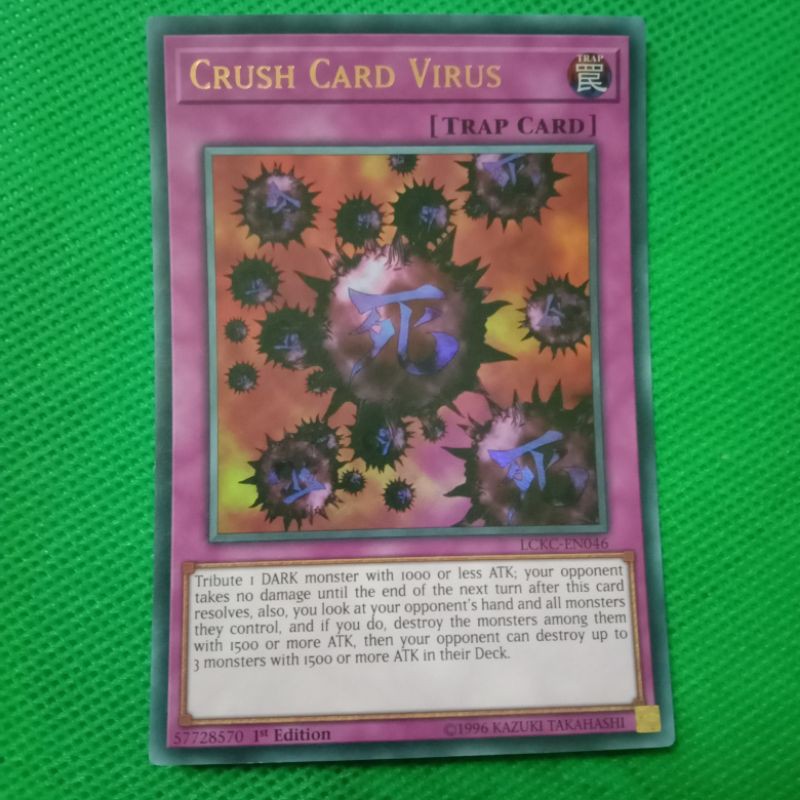[Thẻ bài ] Crush Card Virus LCKC-EN046 thẻ bài Yugioh chính hãng ...