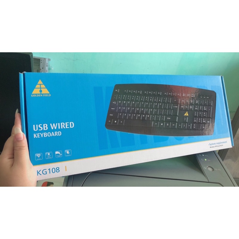 Bàn phím Golden Field KG108 | Shopee Việt Nam