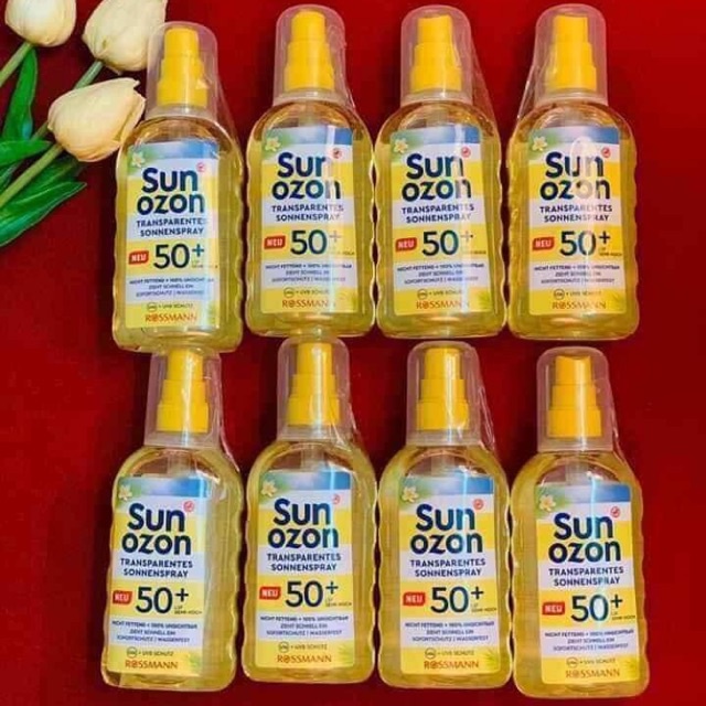 [CHÍNH HÃNG ĐỨC] Kem CHỐNG NẮNG SUN OZON 50 HOCH DẠNG XỊT 200ml ...