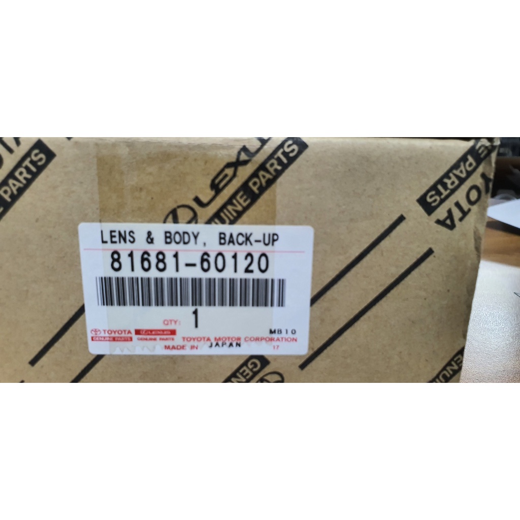 81681-60120 ĐÈN PHẢN QUANG LEXUS GX460 2014-2022 VẾ TRÁI(LH) 8168160120 ...