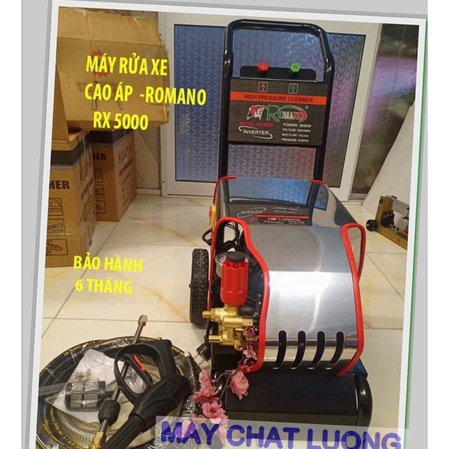 Máy Rửa Xe Cao Áp Romano 4KW RX-4500 -áp 15mpA | Shopee Việt Nam