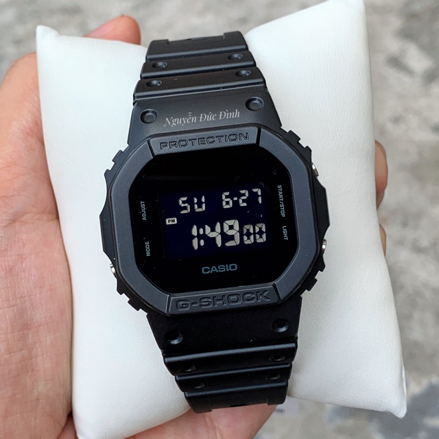 Đồng hồ Nam G-Shock DW5600BB-1 Kích thước vỏ: 48,9x42,8x13,4mm | Shopee ...