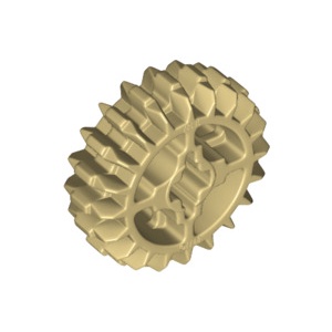 Gạch lẻ LEGO chính hãng Technic Gear with 20 Teeth and Double Bevel ...
