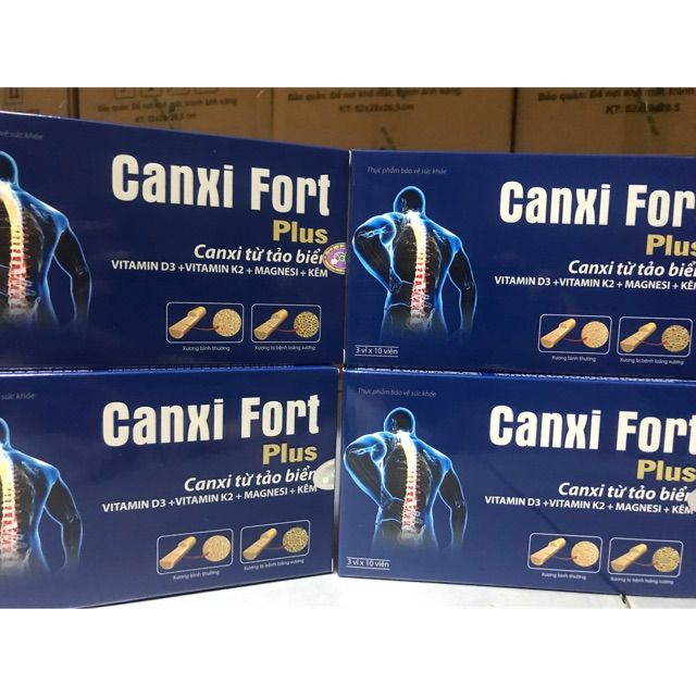 (Chính hãng) CANXI TỰ NHIÊN CANXI FORT | Shopee Việt Nam