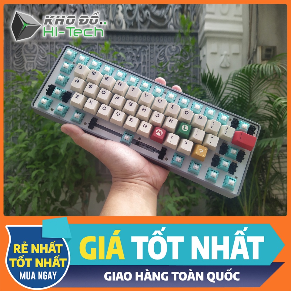 Cụm keycap phím alpha (phím chữ) keycap Super Mario OEM profile cho bàn ...