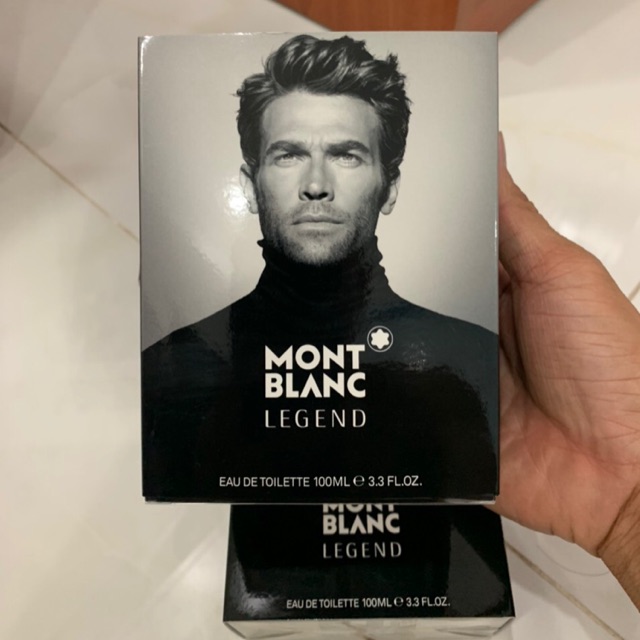Nước hoa nam mont blanc legend pour homme 100ml full (tặng 2 vials + 1 ...