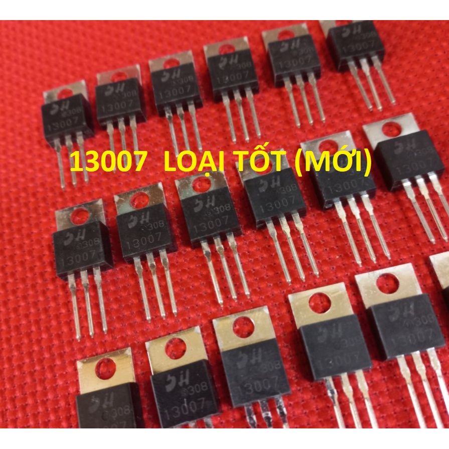 13007 transistor nghịch 400V 8A TO220 HÀNG MỚI | Shopee Việt Nam