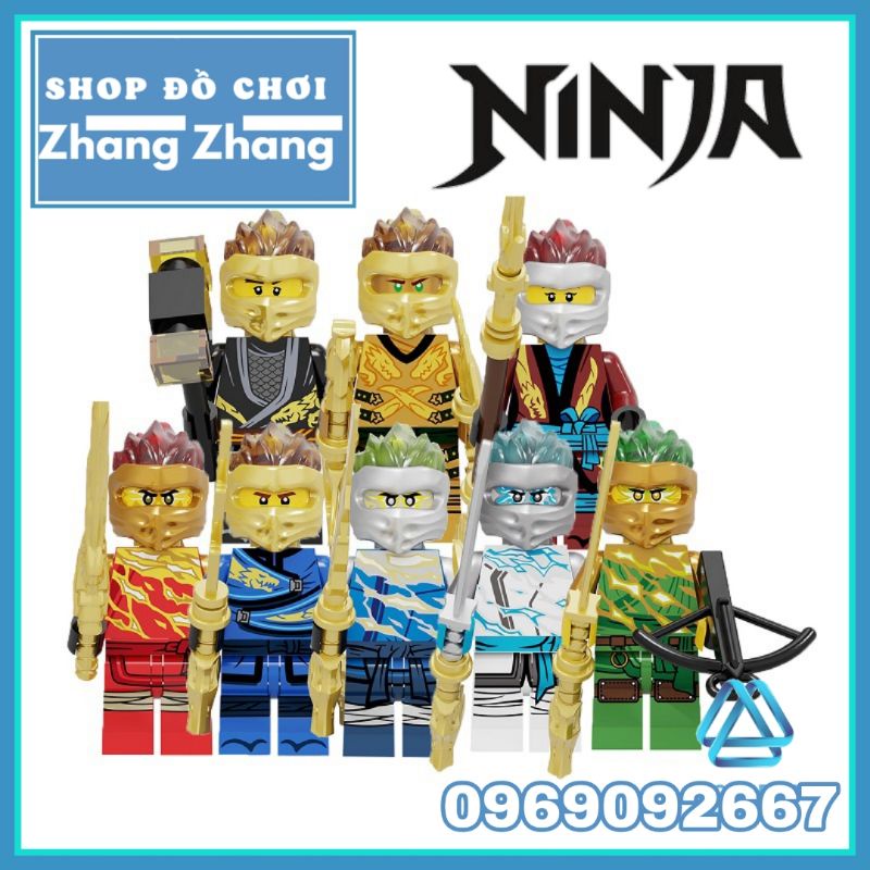 Đồ chơi Xếp hình mô hình Ninjago Season 11 Kai FS - Cole Jay Zane Lloyd ...