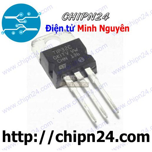 [5 CON] (KT1) Transistor TIP32 TO-220 PNP 5A 100V (TIP32C) | Shopee ...