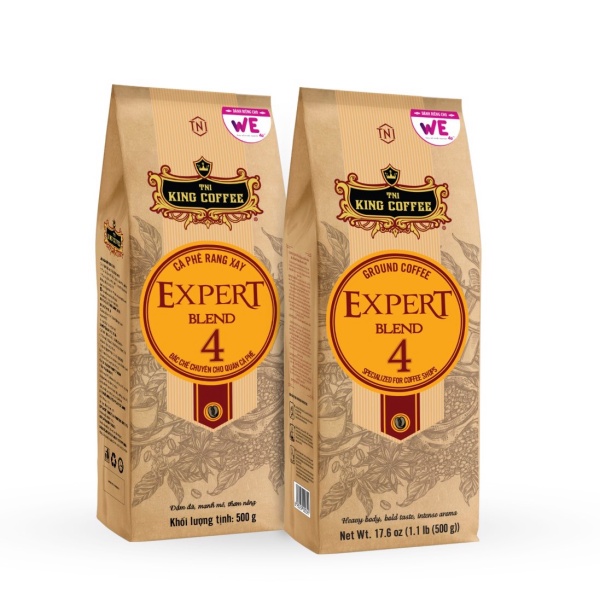 Cà phê Rang Xay Kingcoffee Expert Blend 4 Culi Arabica và Culi ...