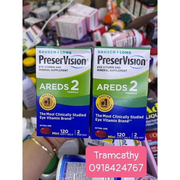 Bổ mắt mỹ cho người lớn tuổi preservision areds | Shopee Việt Nam