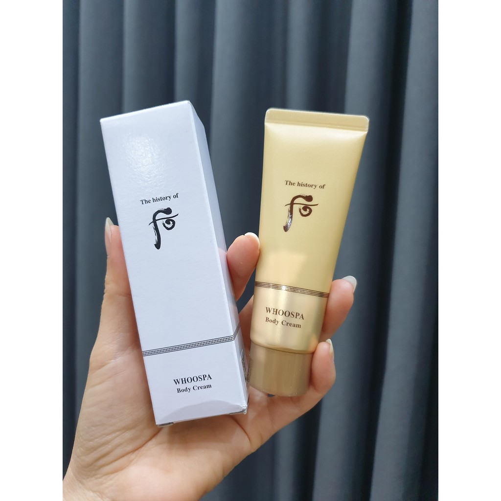 Kem dưỡng thể cao cấp Whoo (Whoo Spa Body Cream) 40ml | Shopee Việt Nam