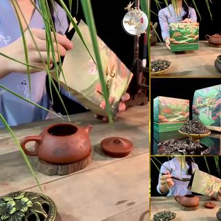 Lục Trà Shan Tuyết Cổ Thụ Thượng Hạng HOÀNG ĐAN TEA Hộp Quà Biếu Tặng ...