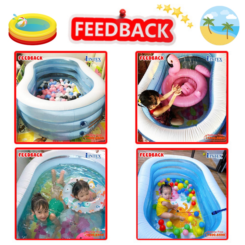Hồ bơi cho bé Intex 57482 | Shopee Việt Nam