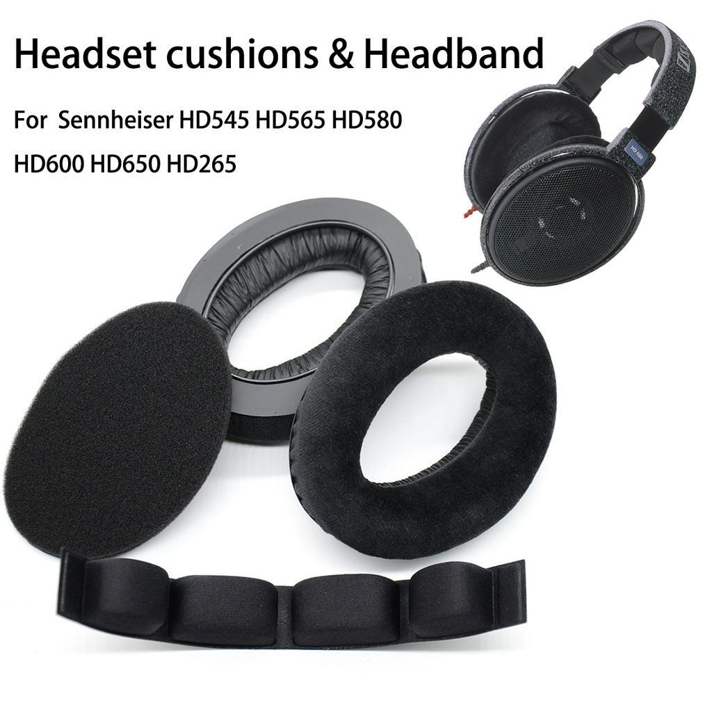 Cặp miếng đệm thay thế cho tai nghe chụp tai SENNHEISER HD650 HD600 HD580 HD660 S HD565 | Shopee ...