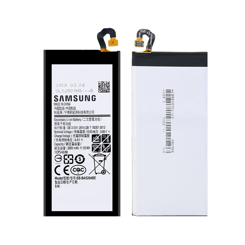 PIN SAMSUNG A520 / A5-2017 (EB-BA520ABE/3000mAh) ( LOẠI 1 BẢO HÀNH 6 ...