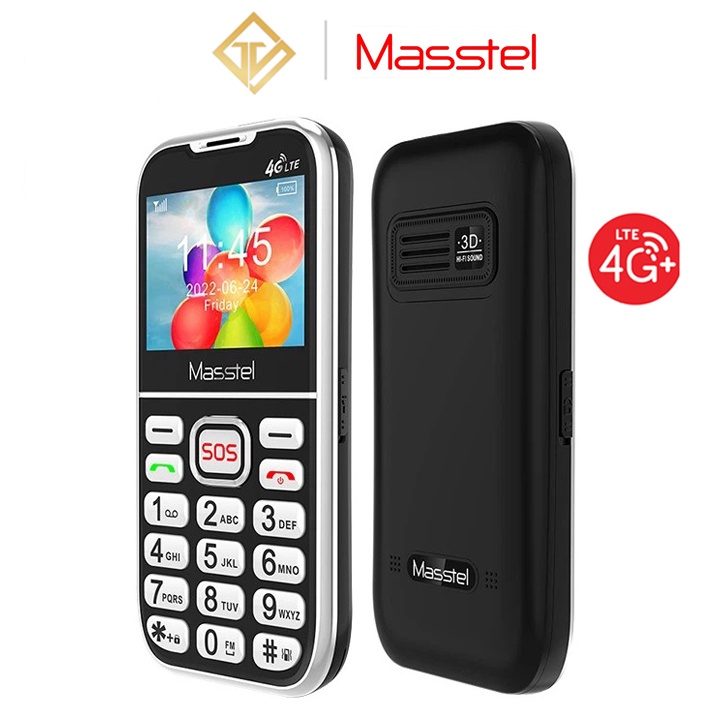 Điện thoại Masstel Fami 65 4G - Tặng dock sạc - Gọi HD Call - Hàng ...