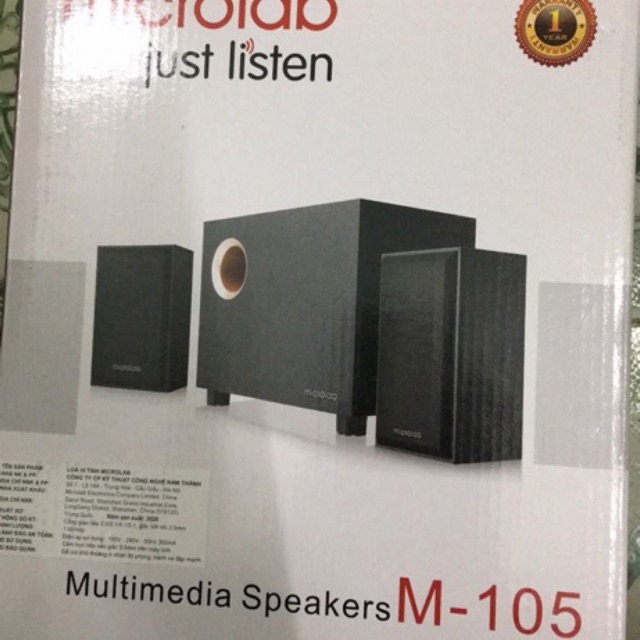 Loa MICROLAB M105 chuẩn 2.1 | Shopee Việt Nam
