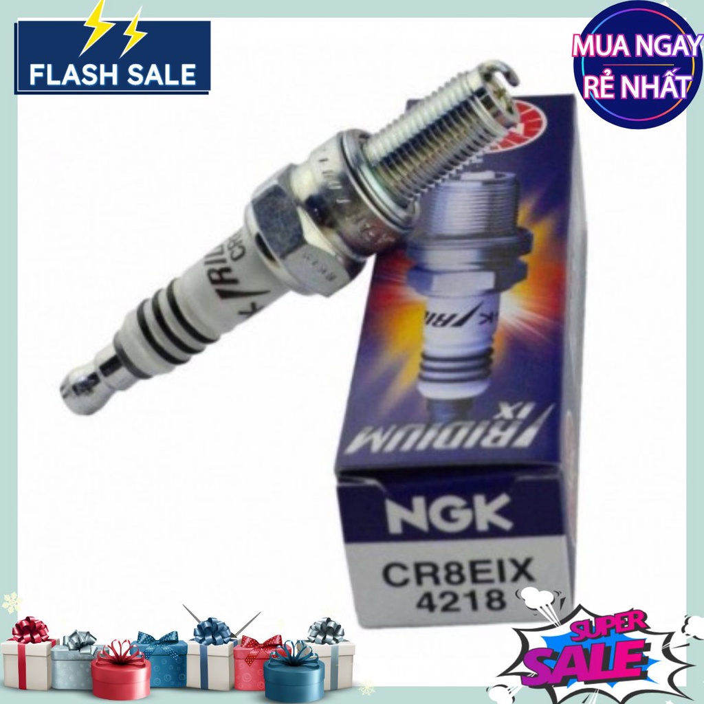 Bugi Iridium NGK CR8EIX cho Vespa Liberty Zip Fly Bervely Primavera ...